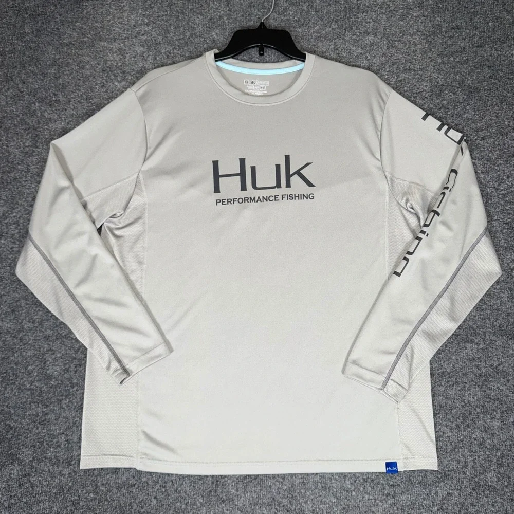 Huk | Shirts | Huk Performance Fishing Shirt Long Sleeve Moisture ...